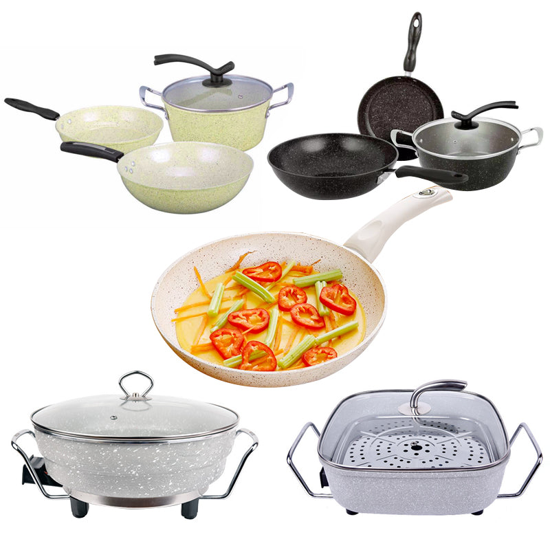 Stone Coated Pots and Pans – HeyHey Australia